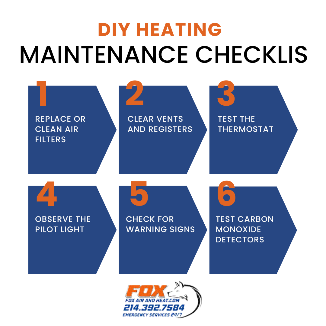 Essential Heating Maintenance Checklist: Save Energy and Avoid ...
